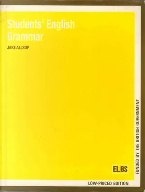 Students' English Grammar by Jake Allsop, ELBS (Educational Low-Priced ...