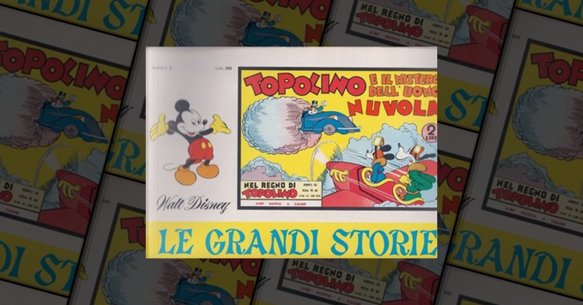 Topoino e il mistero dell'uomo nuvola by Floyd Gottfredson, Ted Osborne ...