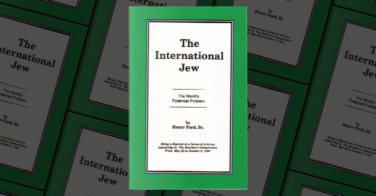 The international jew by Henry Ford, Liberty Bell Publications ...