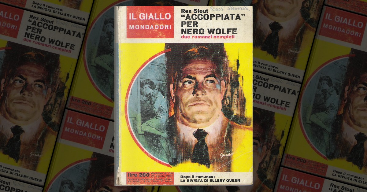 "Accoppiata" per Nero Wolfe by Rex Stout, Arnoldo Mondadori Editore ...