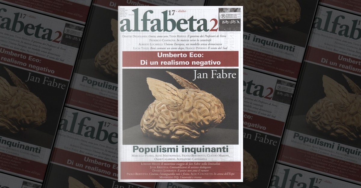 Alfabeta2, Anno III, n.17 (Marzo 2012) by Alberto Lucarelli, Aldo ...