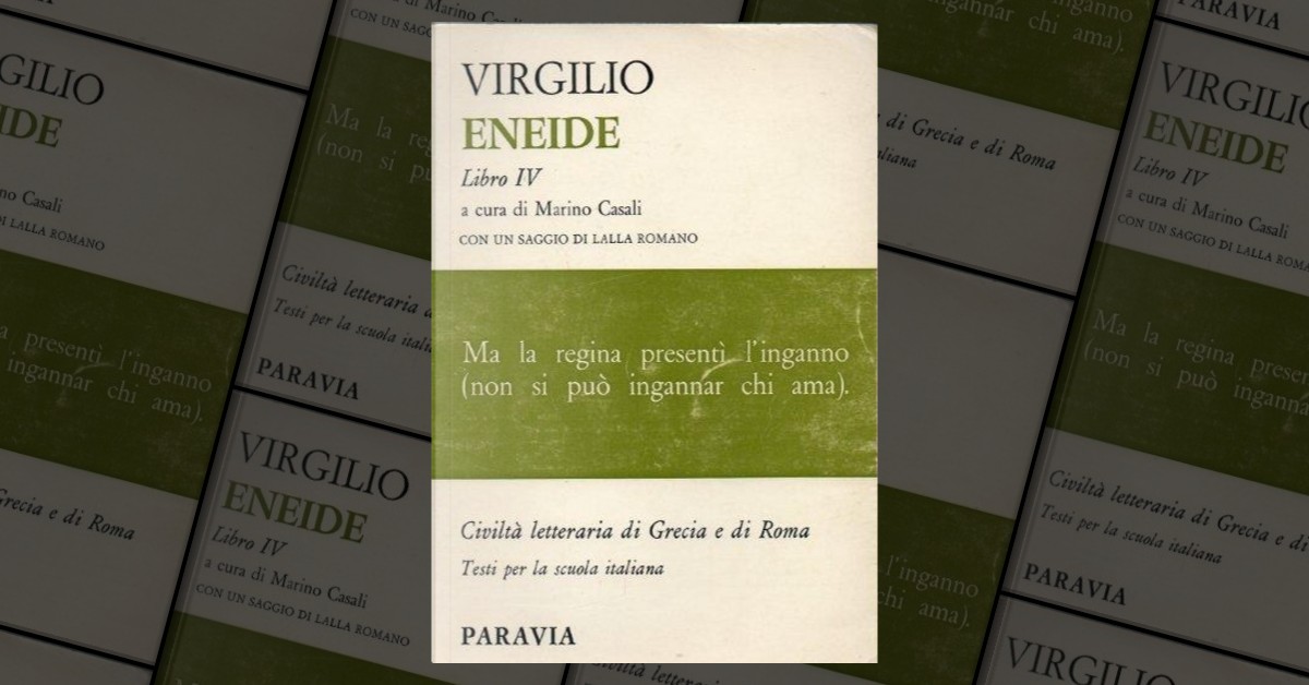 Eneide libro IV by Publio Virgilio Marone, Paravia, Soft and stapled ...