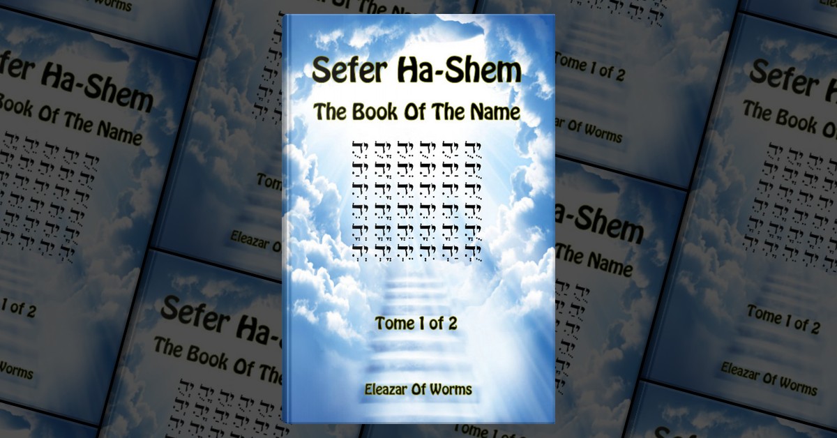 Sefer Ha-Shem. the Book of the Name. Ediz. Inglese E Ebraica. Vol. 1 di ...
